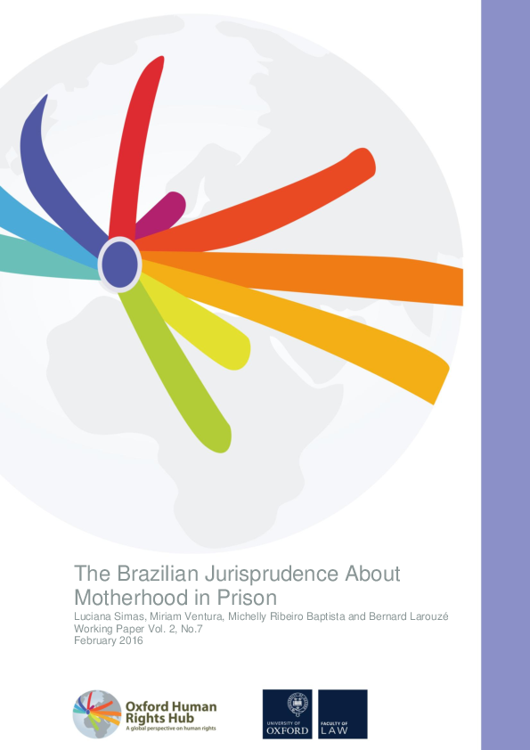 (PDF) The Brazilian Jurisprudence About Motherhood in Prison | Luciana ...