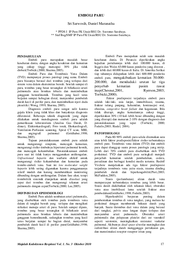 (PDF) EMBOLI PARU