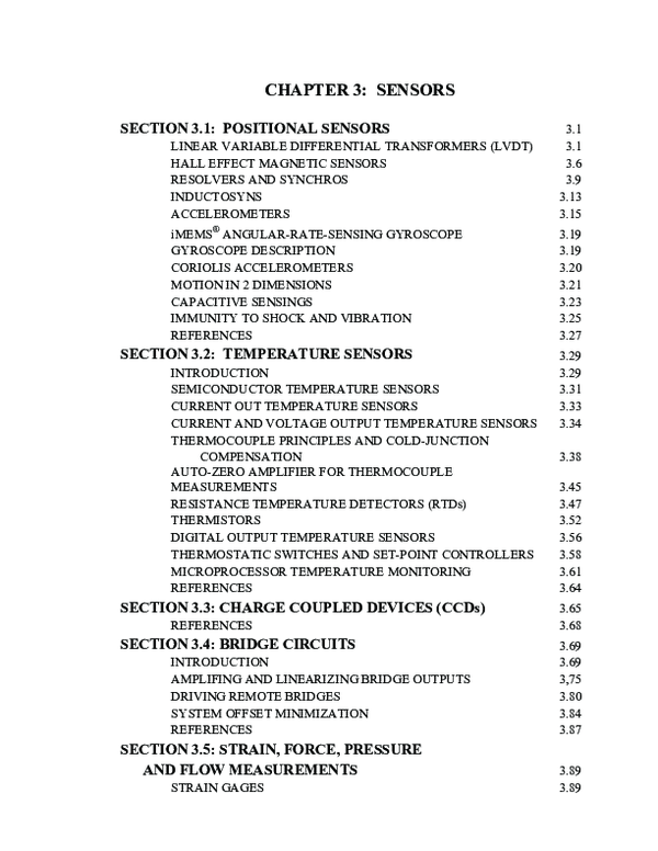 (PDF) CHAPTER 3: SENSORS SECTION 3.1: POSITIONAL SENSORS