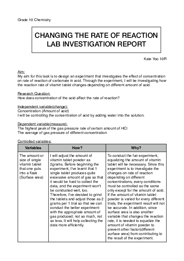 PDF Grade 10 Chemistry CHANGING THE RATE OF REACTION LAB pdf-grade-10-chemistry-changing-the-rate-of-reaction-lab
