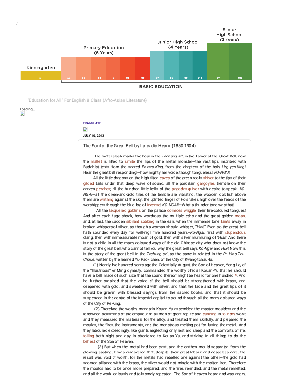(PDF) The Soul of the Great Bell by Lafcadio Hearn (1850-1904