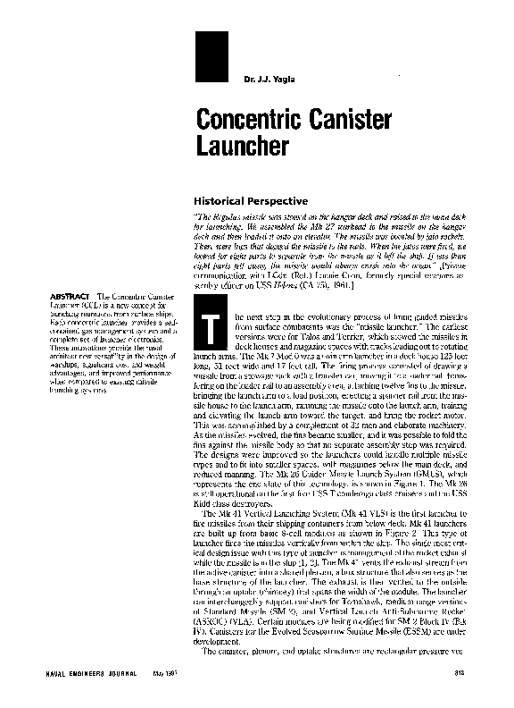 (PDF) Concentric Canister Launcher