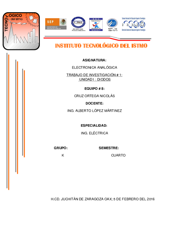 (PDF) INSTITUTO TECNOLÓGICO DEL ISTMO