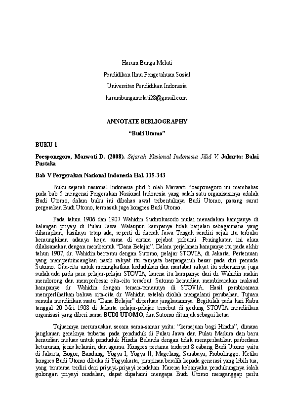 (DOC) CONTOH ANNOTATE BIBLIOGRAPHY