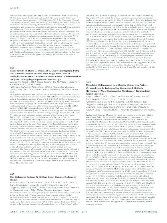 (PDF) 1012 Unsedated Colonoscopy As a Quality Measure in Patient ...
