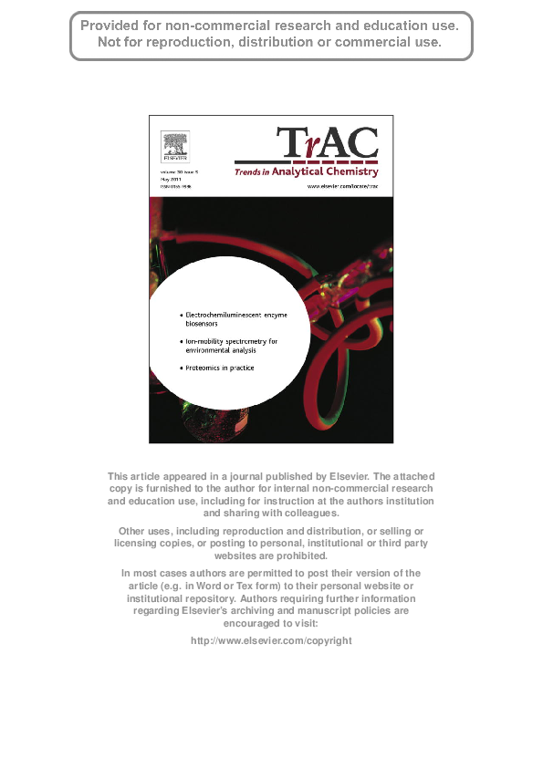 (PDF) Human body-odor components and their determination