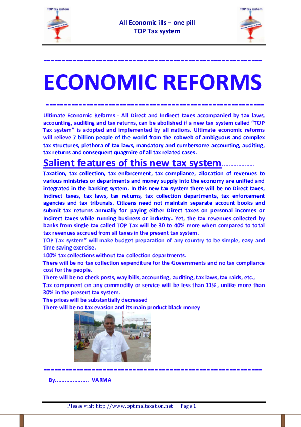 (PDF) Economic Reforms | Vijaya Varma - Academia.edu