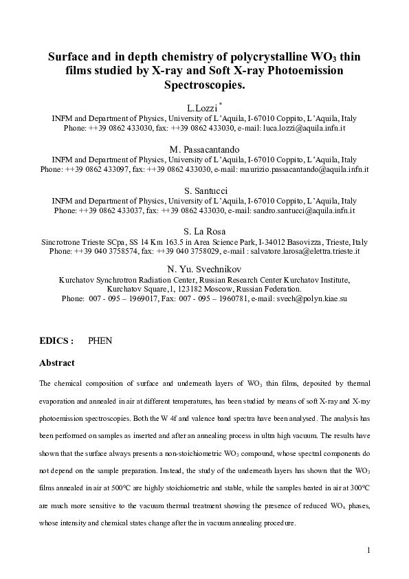 (PDF) Critical-point model dielectric function analysis of WO3 thin ...