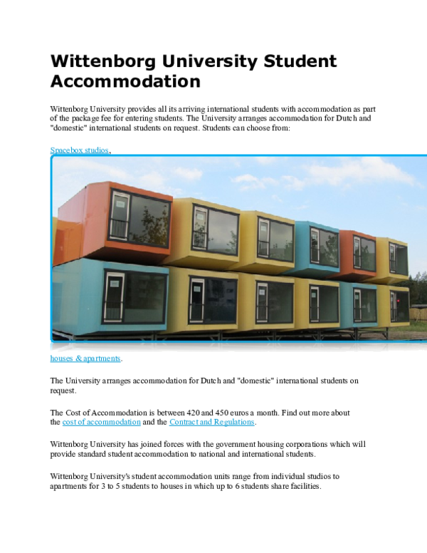 Wittenborg University