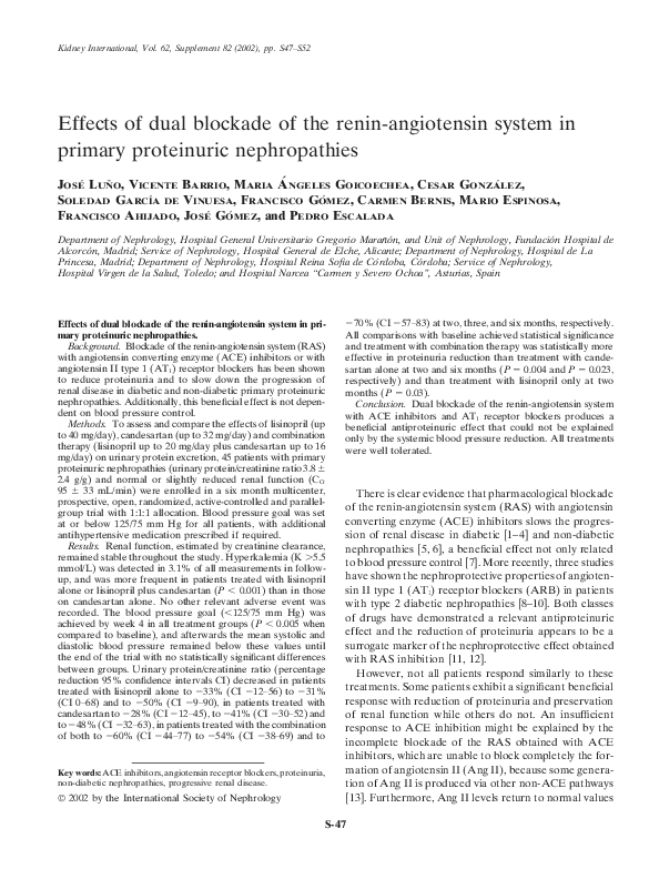 (PDF) Effects of dual blockade of the renin-angiotensin system in ...