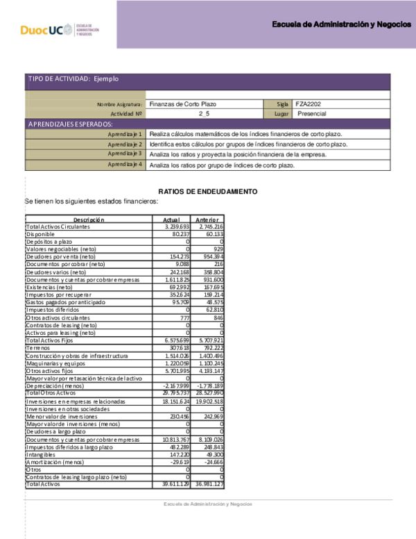 (PDF) Escuela de Administración y Negocios Escuela de Administración y ...