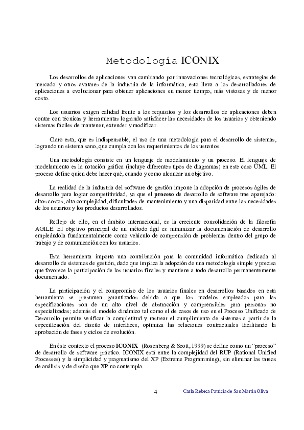 (PDF) Metodología ICONIX