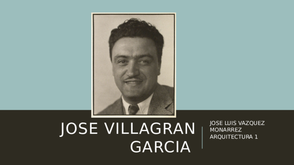 (PPT) JOSE VILLAGRAN GARCIA