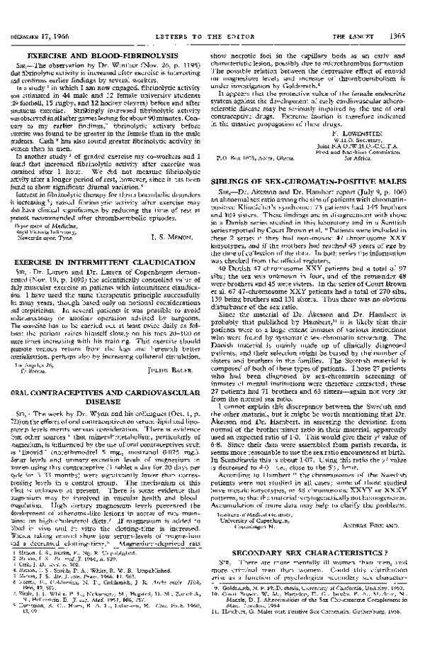 (PDF) EXERCISE IN INTERMITTENT CLAUDICATION