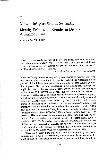 (PDF) Masculinity as Social Semiotic Identity Politics and Gender in ...