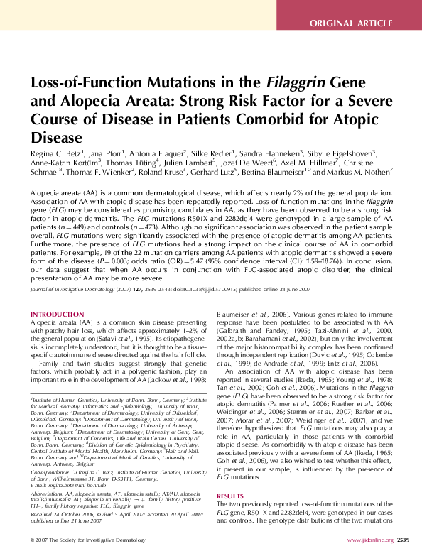 (PDF) 534 Association of itch triggers with atopic dermatitis severity ...