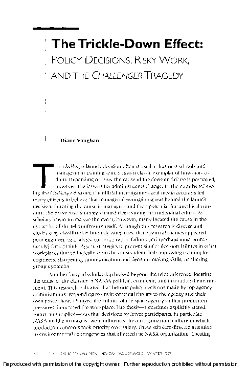 (PDF) The Trickle-Down Effect