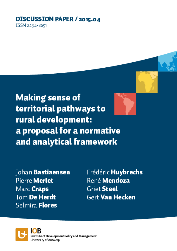 (PDF) Making sense of territorial pathways to rural development: a ...