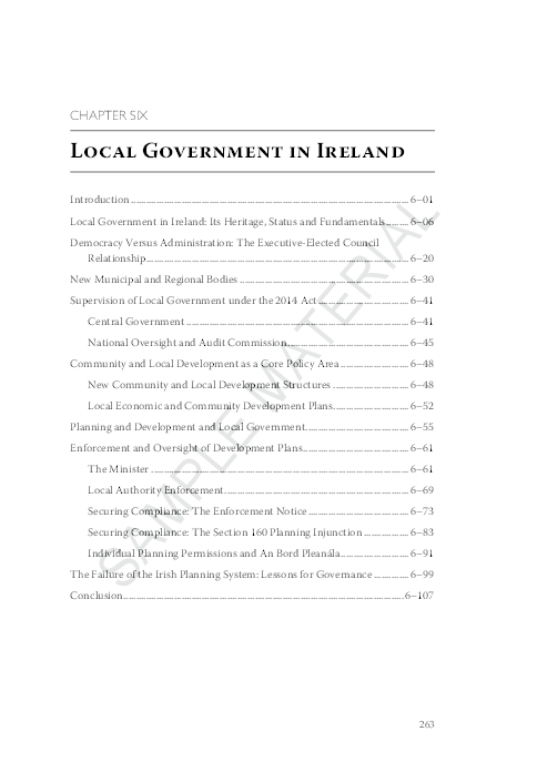 (PDF) Local Government in Ireland