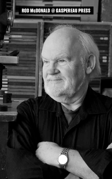 (PDF) Rod McDonald at Gaspereau Press