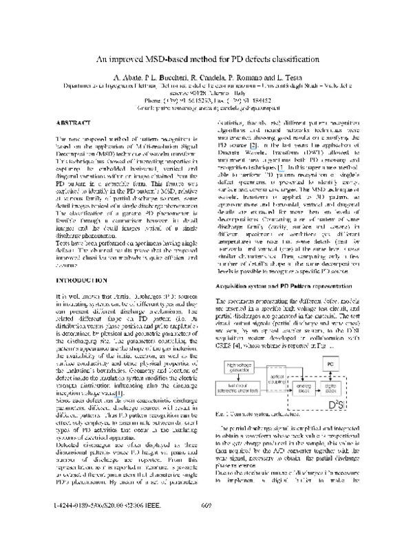(PDF) An improved MSD-based method for PD defects classification
