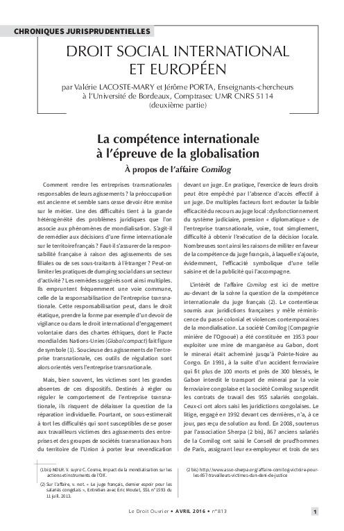 Etats-Unis - Comptrasec - Université de Bordeaux - France