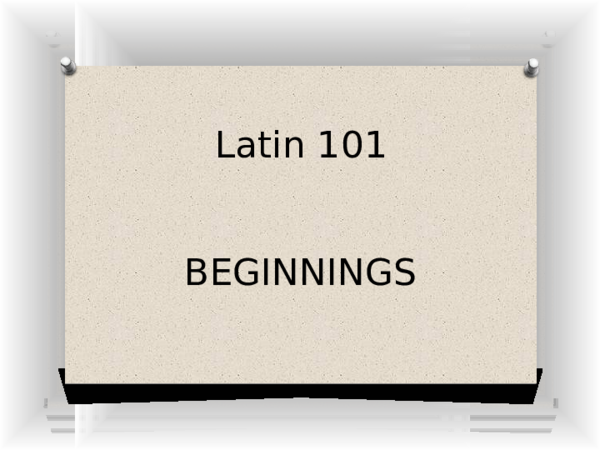 (PPT) Latin Intro 1