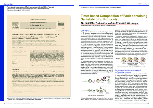 (PDF) Timer-Based Composition of Fault-Containing Self-stabilizing Protocols