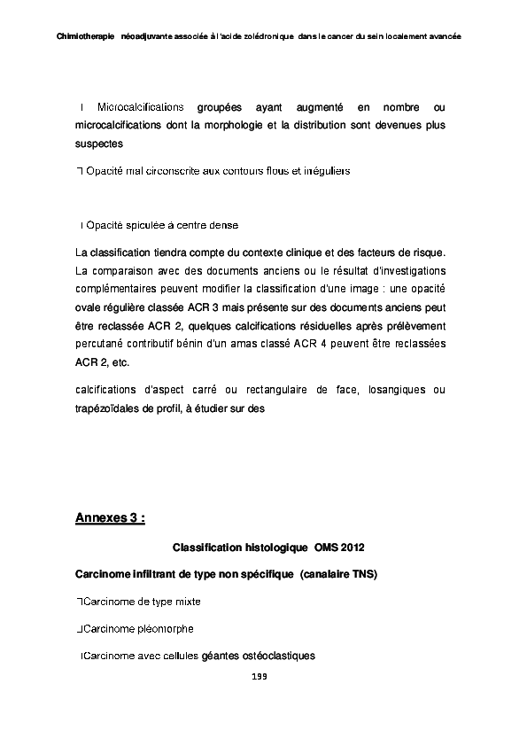 (PDF) Classification OMS 2012 des cancers du sein