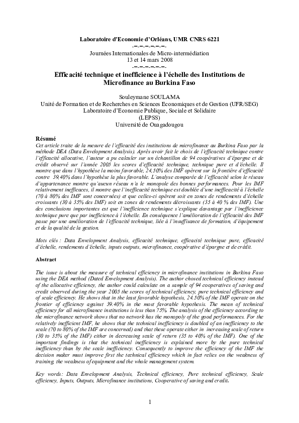 input output économie