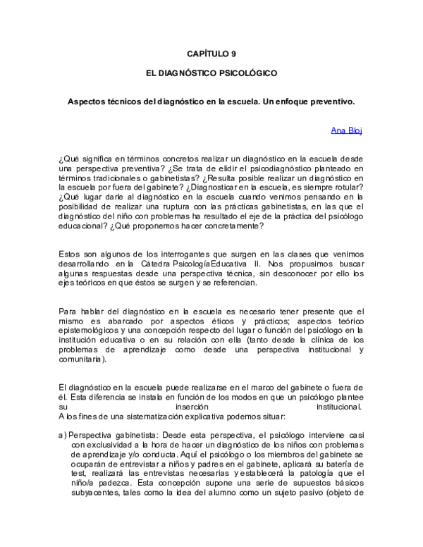 (DOC) Diagnostico Psicologico