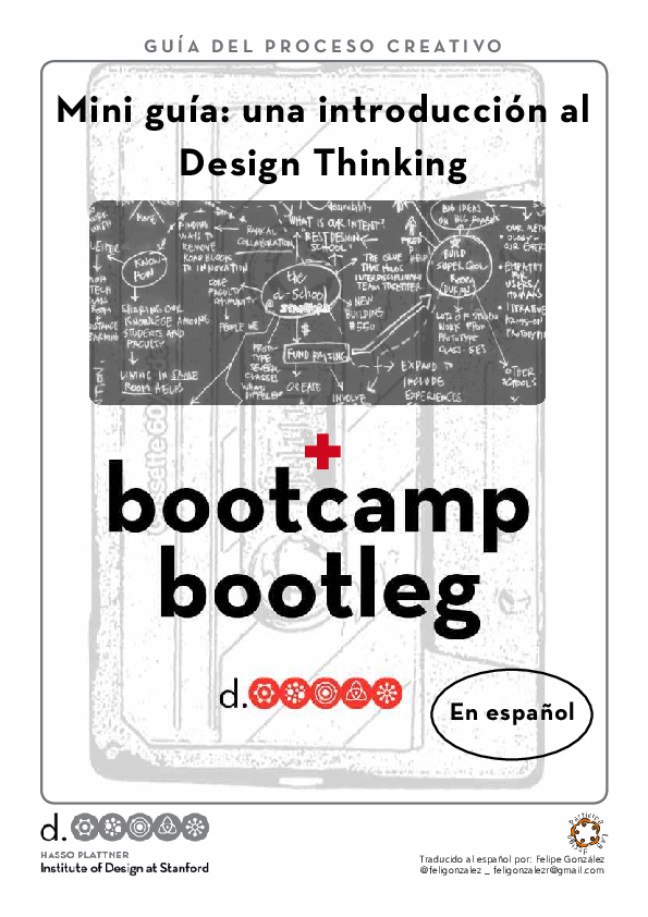 (PDF) Desing Thinking + Bootcamp Bootleg