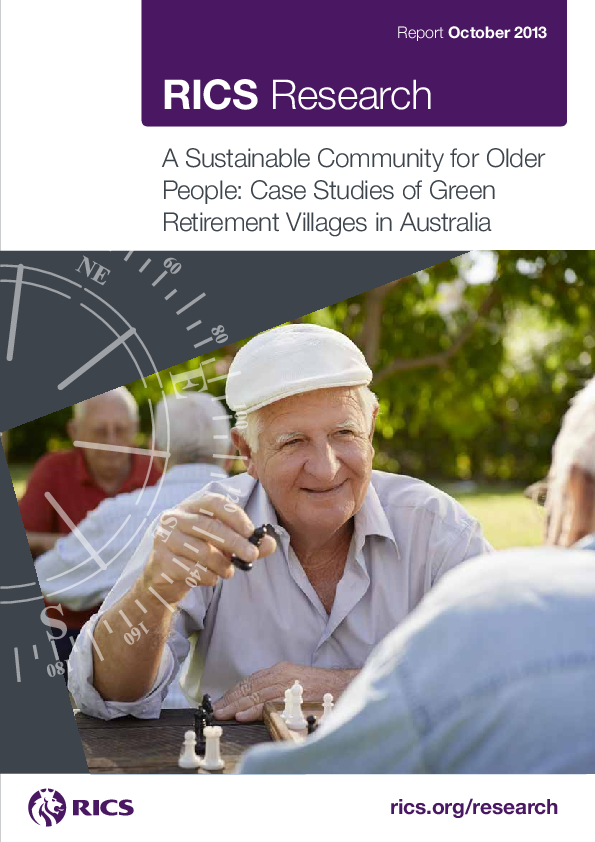 (PDF) A Sustainable Community for Older People: Case Studies of Green ...