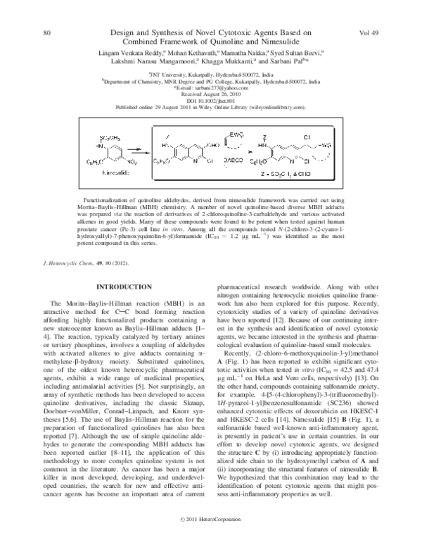 (PDF) ChemInform Abstract: The Design and Synthesis of Novel NK1/NK2 ...