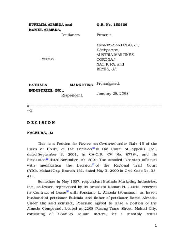 (DOC) Declaratory Reliefs