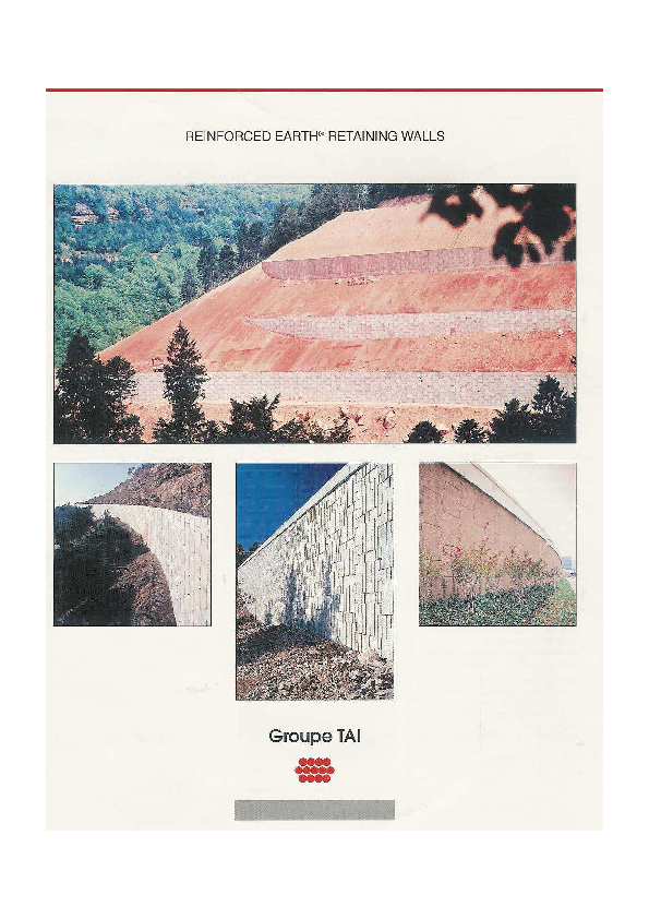 (PDF) Reinforced earth-retaining walls