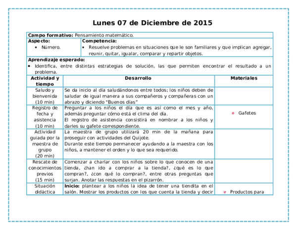 (DOC) Pensamiento matemático
