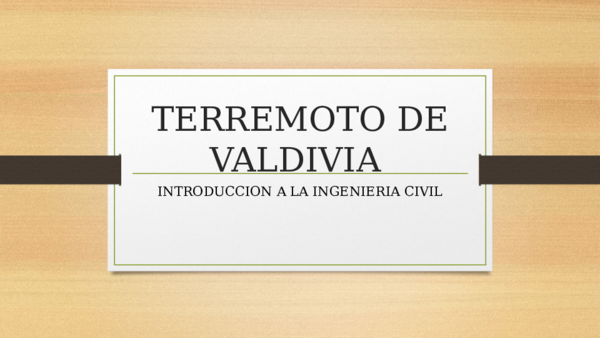 (PPT) Terremoto chile-Valdivia
