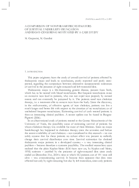 Pdf Nonparametric Survival Estimators Under Bias