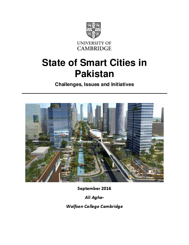(PDF) State of Smart Cities in Pakistan Challenges, Issues and ...