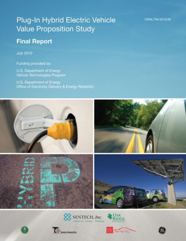 (PDF) Plug-In Hybrid Electric Vehicle Value Proposition Study: Phase 1 ...