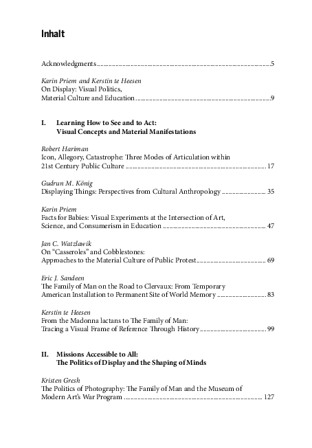 (PDF) On Display Visual Politics