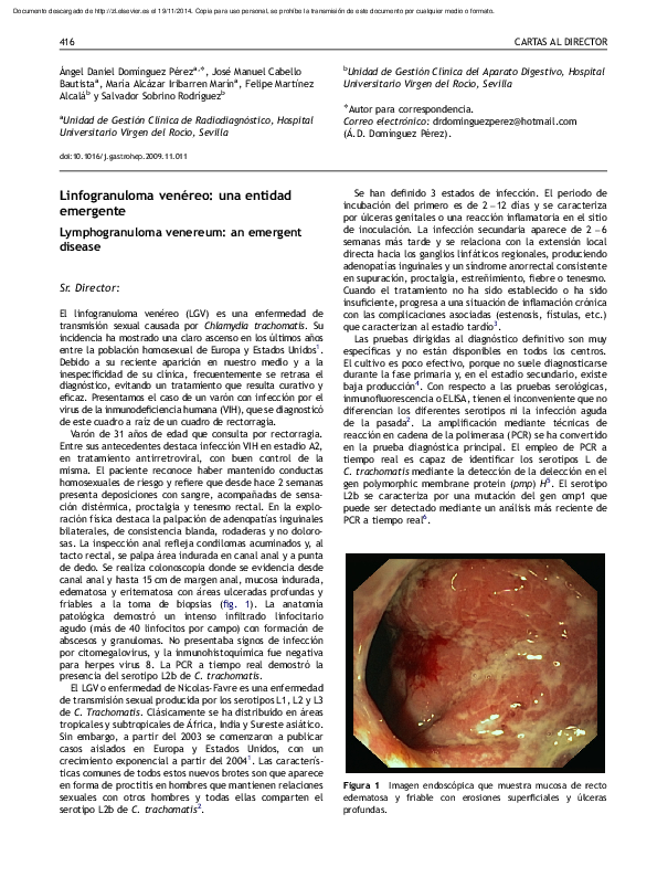 Linfogranuloma Venereo ETS ENARM PRO 2020