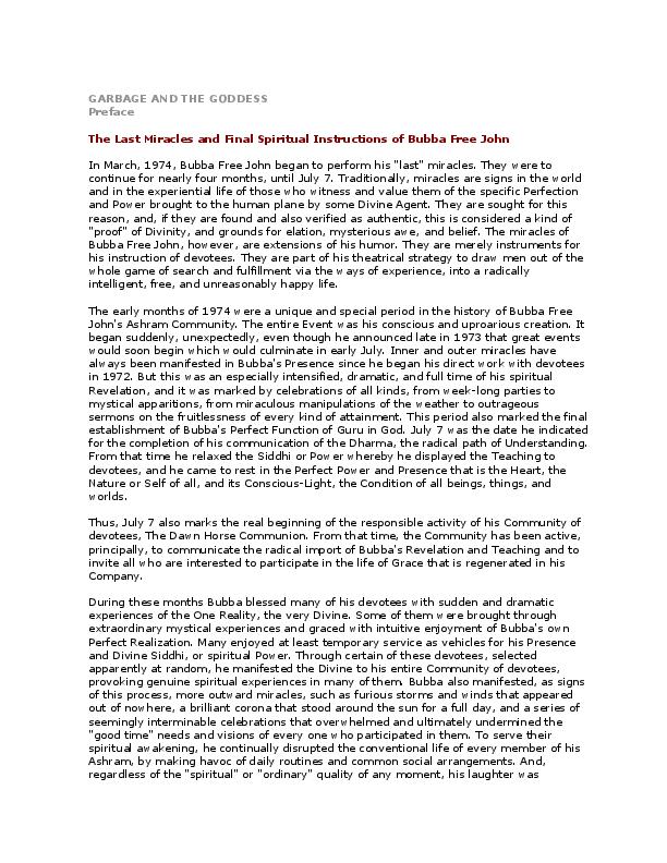 (PDF) Garbage and the goddess: the last miracles and final spiritual ...