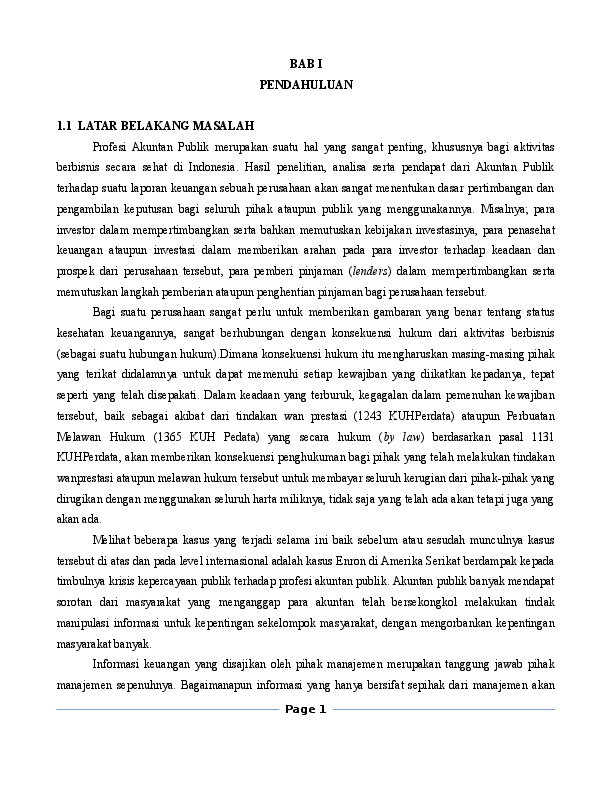 (DOC) kewajiban legal auditor