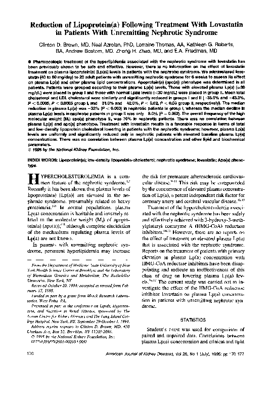 (PDF) Lipopheresis in the nephrotic syndrome | Masatoshi Mune ...