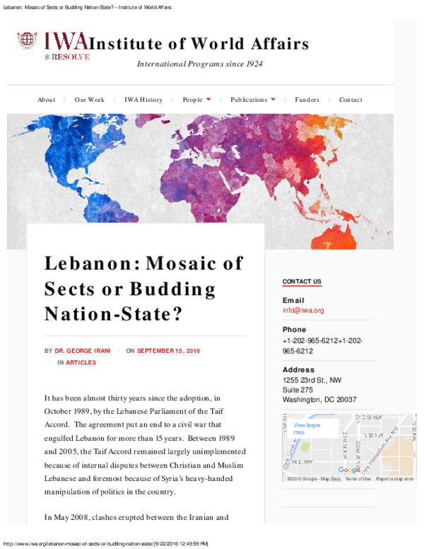 (PDF) Institute of World Affairs International Programs since 1924 ...