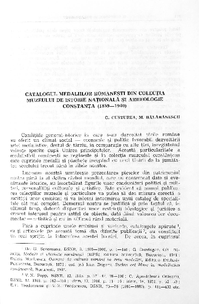 (PDF) Catalogul medaliilor româneşti din colecţia Muzeului de Istorie ...