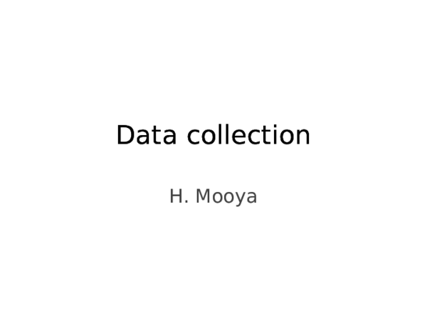 (PPT) Data collection.pptx | Haatembo Mooya - Academia.edu