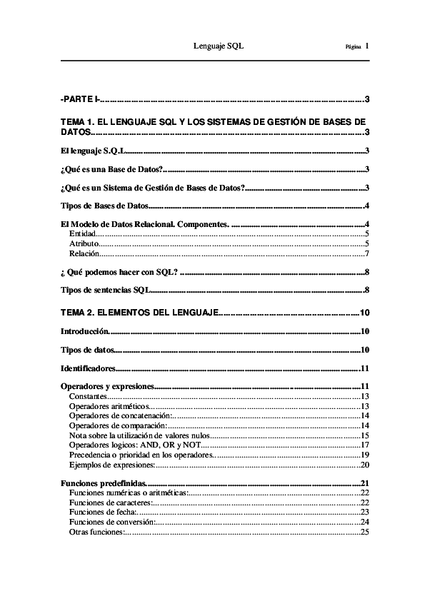 (PDF) Lenguaje SQL
